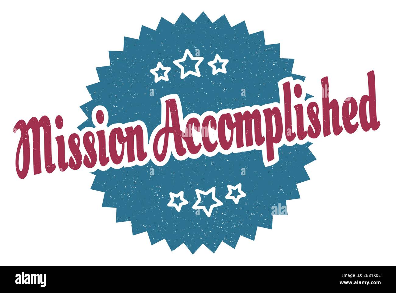 mission accomplished sign. mission accomplished round vintage retro ...