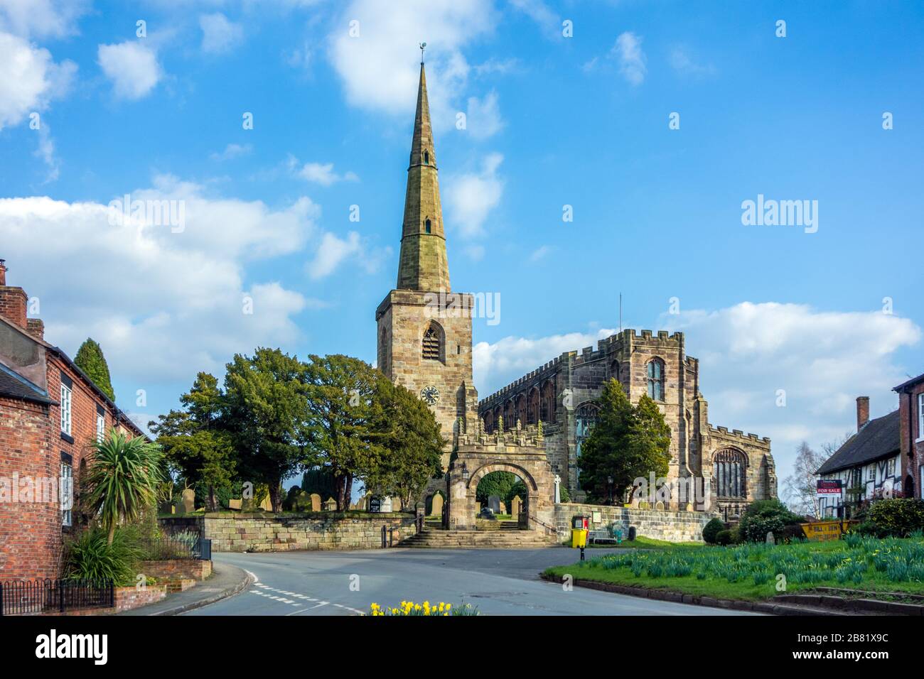 Astbury church hi-res stock photography and images - Alamy