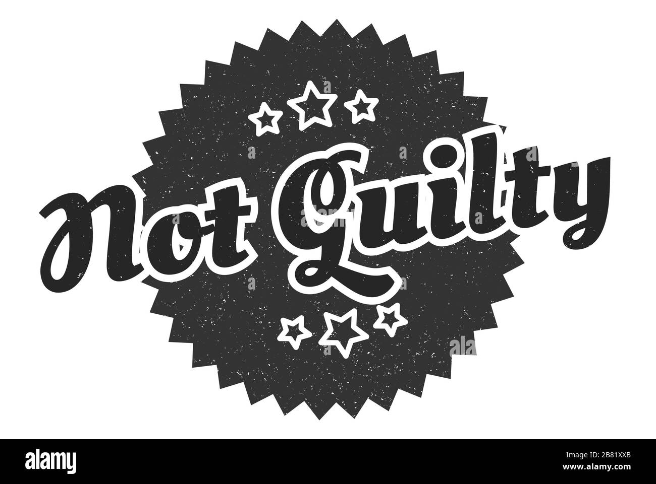 Guilty seal Black and White Stock Photos & Images - Alamy