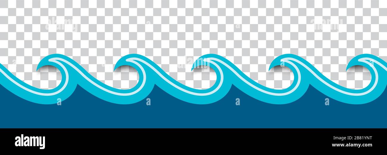 Seamless origami style paper wave Stock Vector Image & Art - Alamy