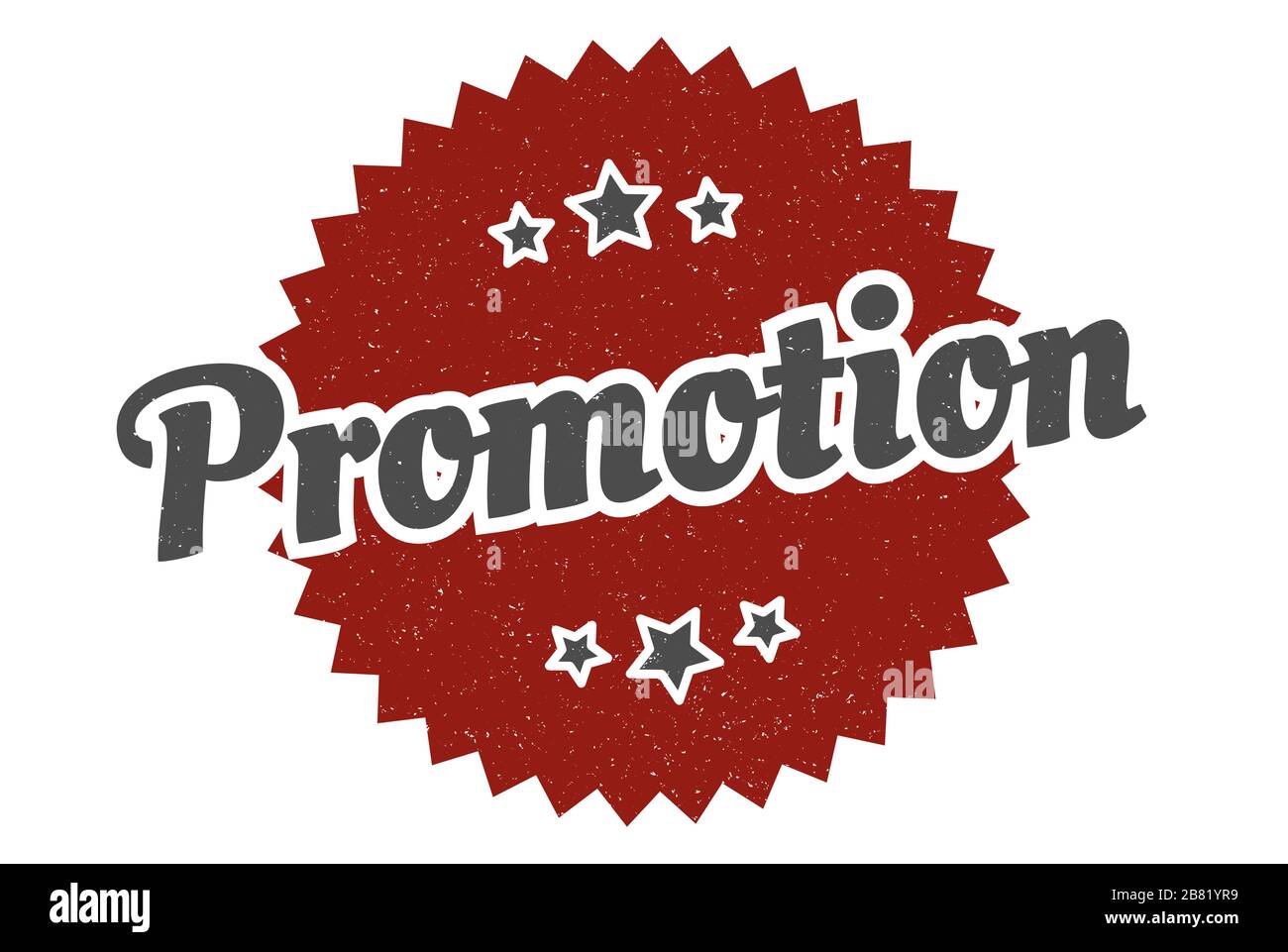 promotion sign. promotion round vintage retro label. promotion Stock ...