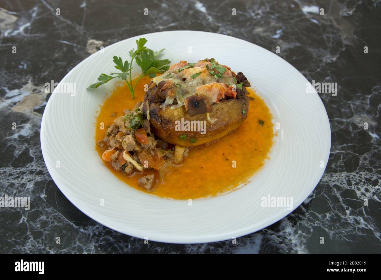beef steak from turkish cuisine (dana lokum Stock Photo - Alamy