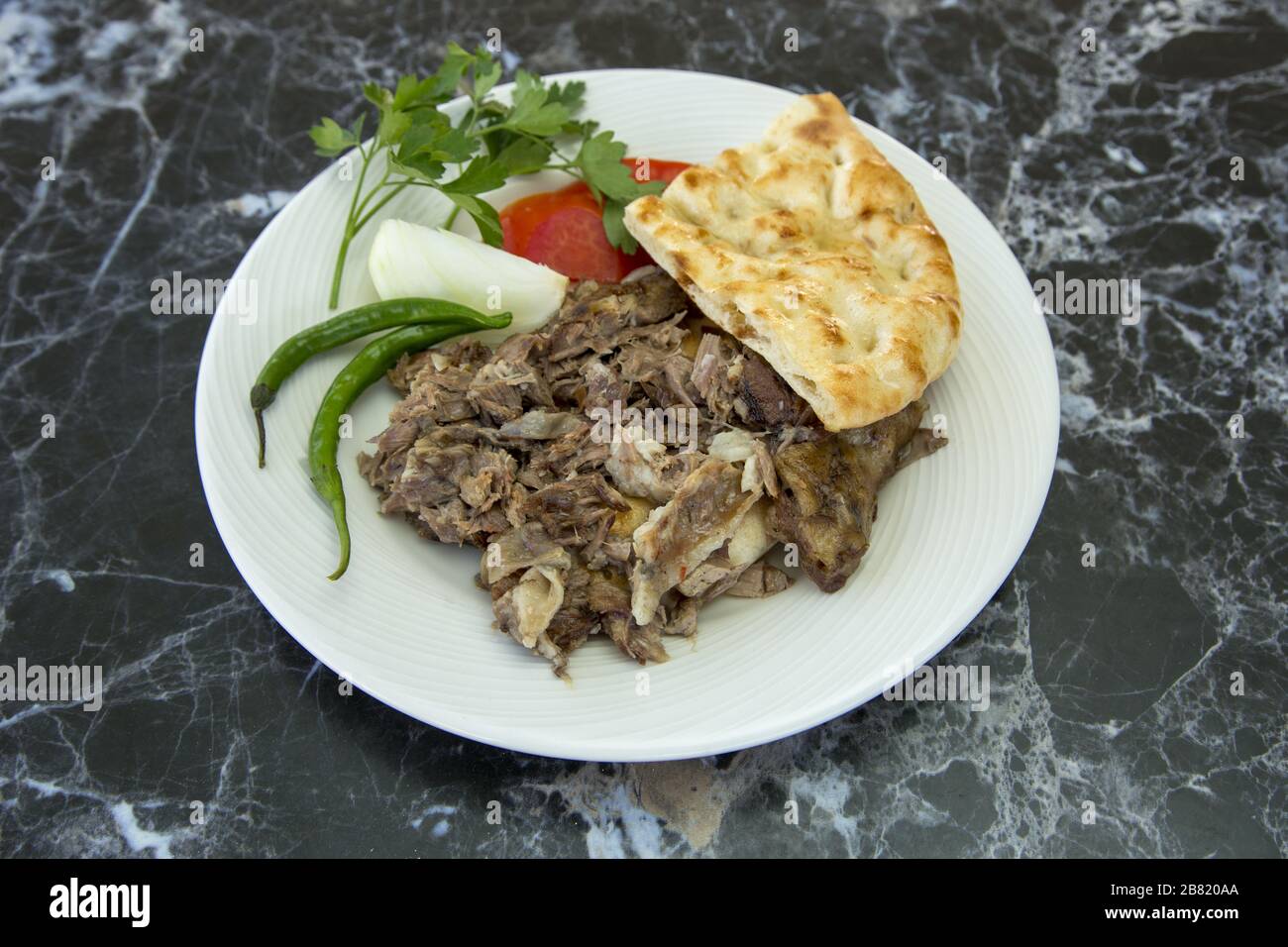 Lamb tandoor kebab (kuzu tandir kebabi Stock Photo - Alamy