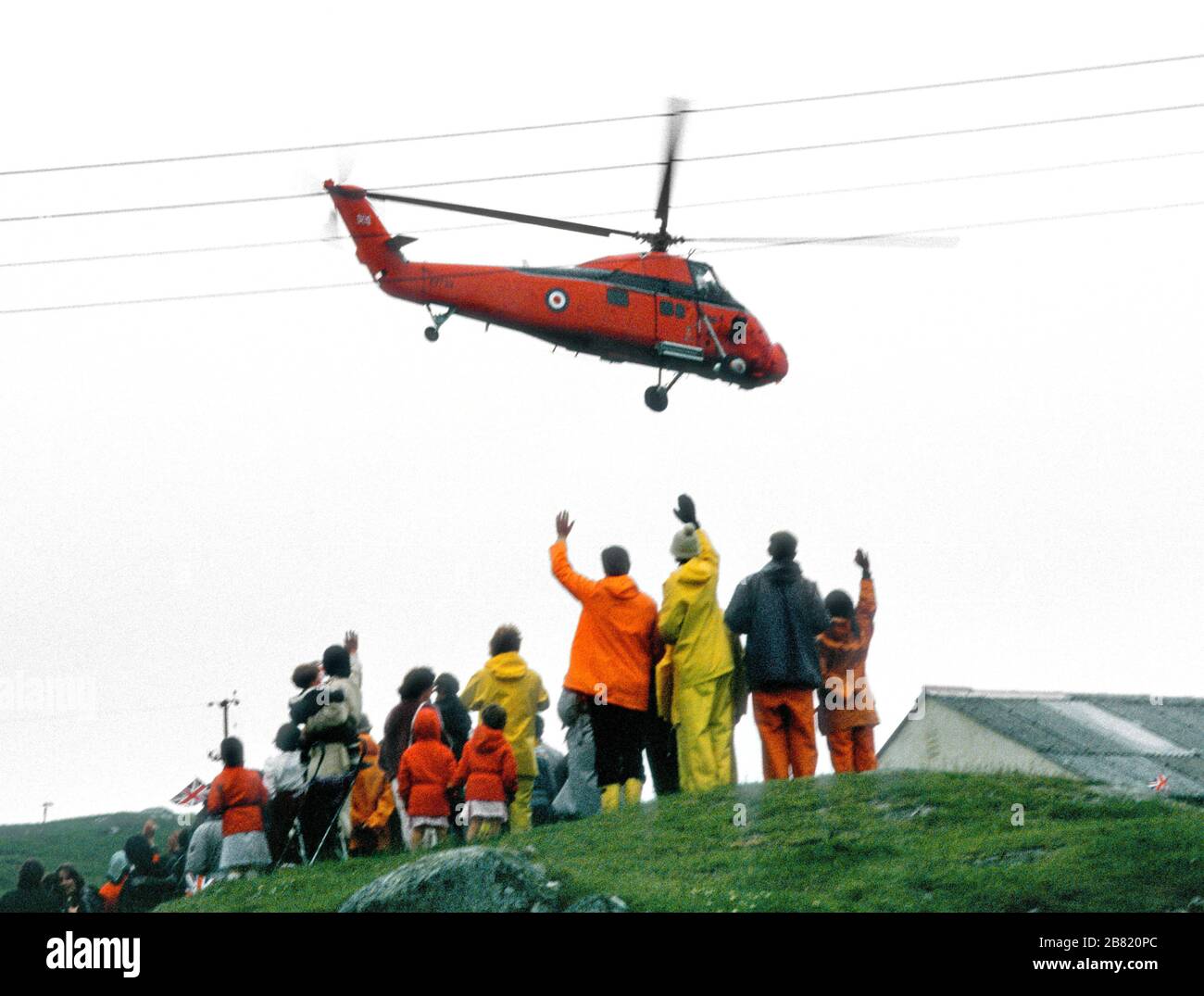 HRH Prince Charles and HRH Princess Diana fly in a Queen's Flight ...