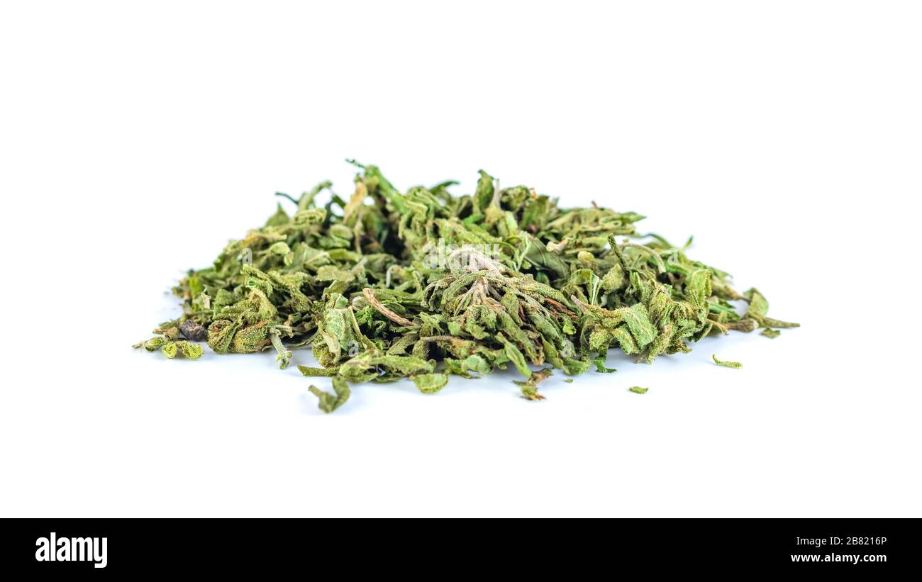 A bunch of dry medicinal cannabis, marijuana intended for medical ...