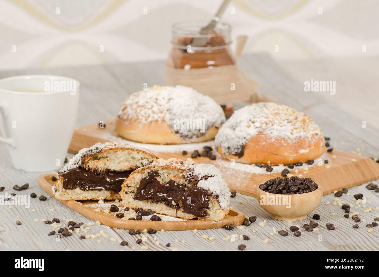 Turkish pastry from turkish cuisine (acma, Pogaca, Simit Stock Photo ...