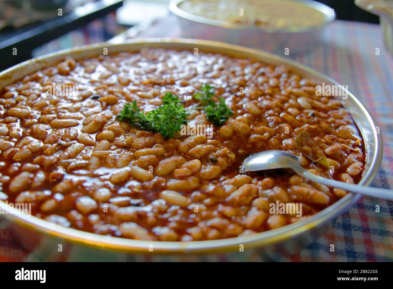 Pot stewed beans hi-res stock photography and images - Alamy