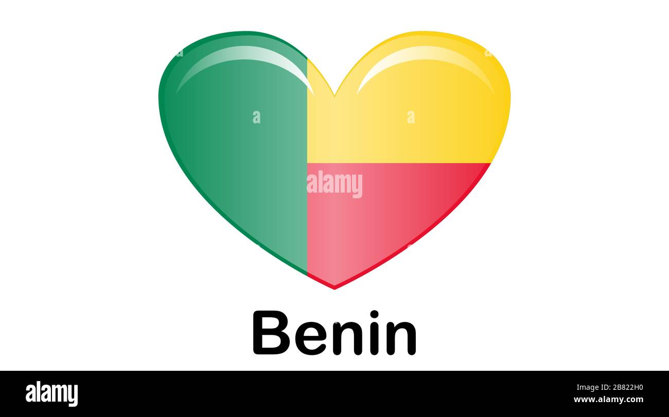 Benin flag, official colors and proportion correctly. National Benin ...