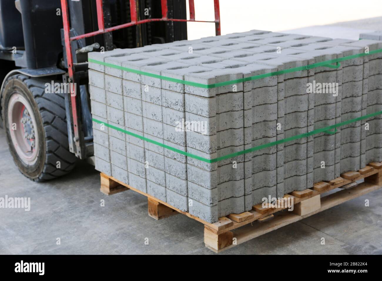 A paving stone factory in Turkey Stock Photo - Alamy