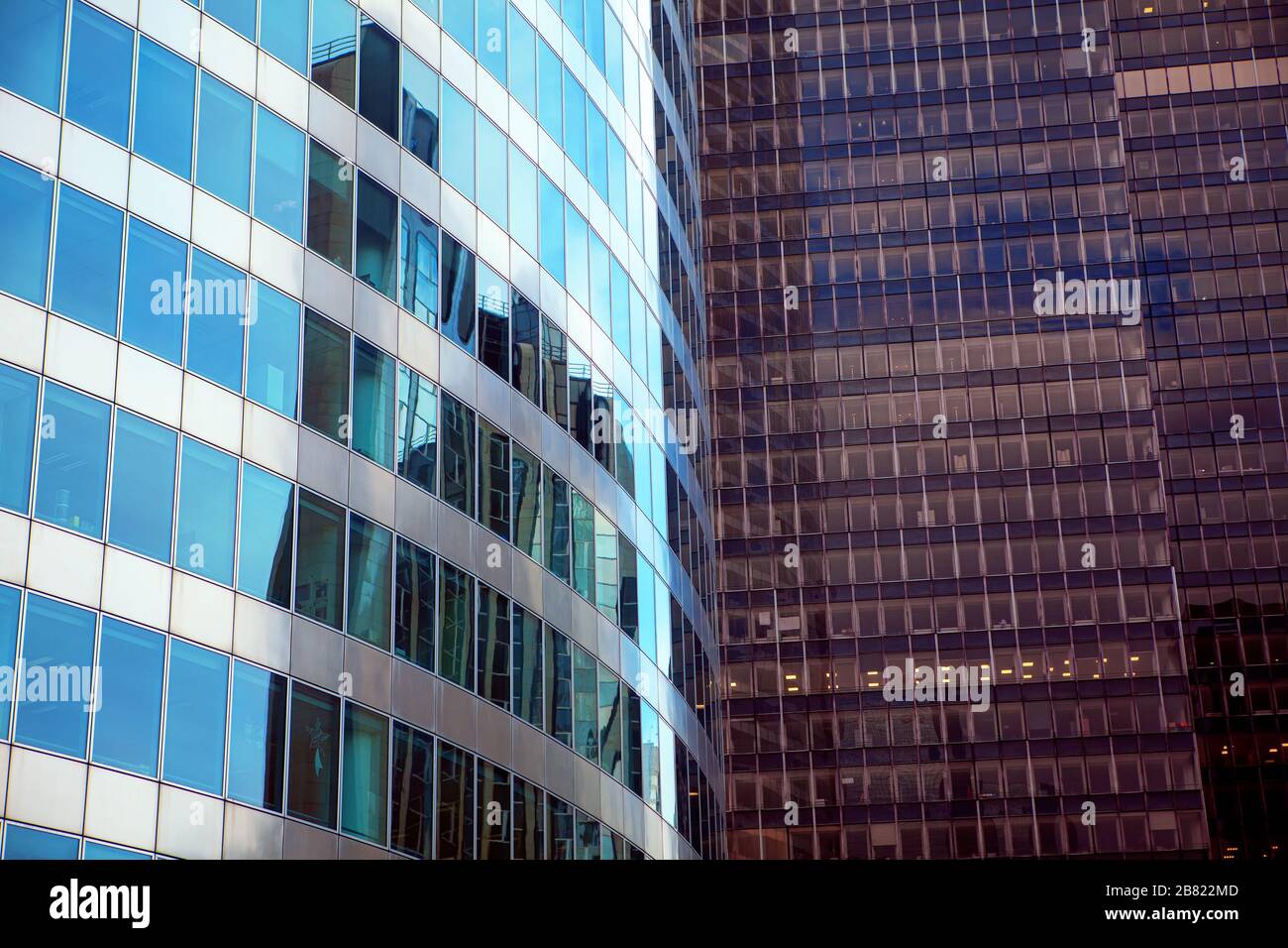 Skyscrapers transparent windows glass hi-res stock photography and ...