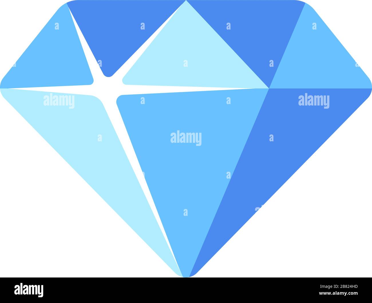 Blue diamond Stock Vector Images - Alamy