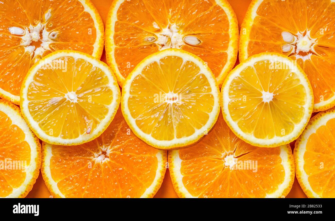 Lemon cross section pattern hi-res stock photography and images - Alamy