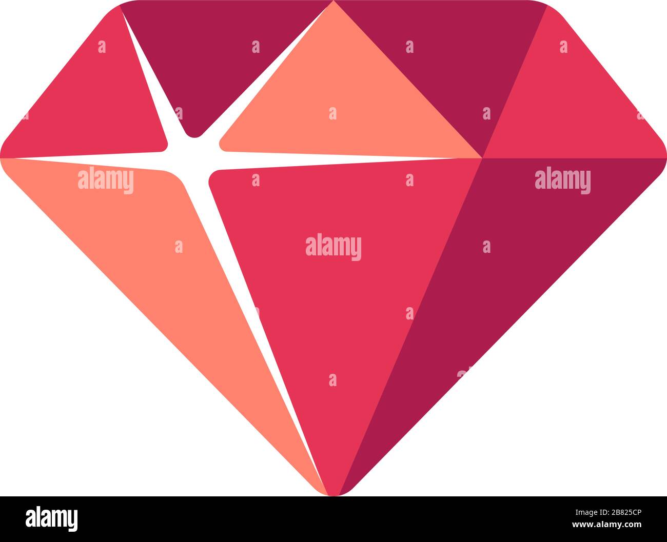 Ruby symbol Stock Vector Images - Alamy