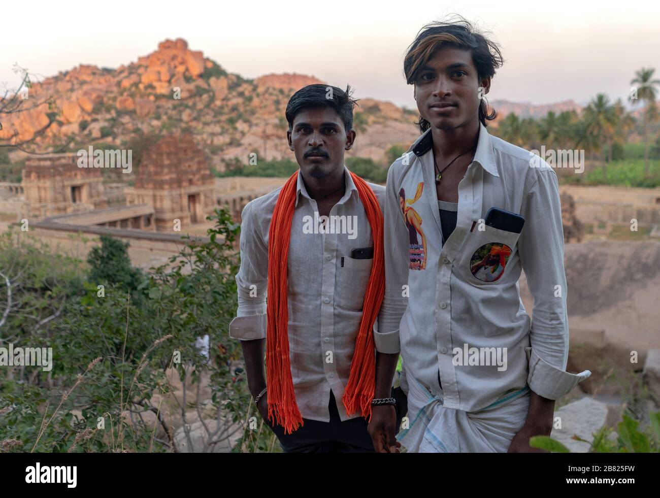 Two young indian men hi-res stock photography and images - Alamy