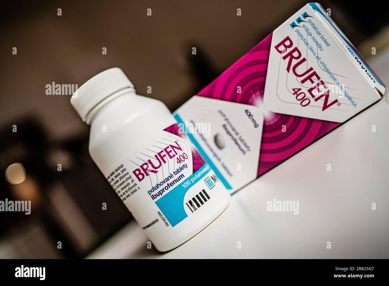 Brufen, ibuprofen, anti-inflammatory drugs, medicine, pills, pain ...