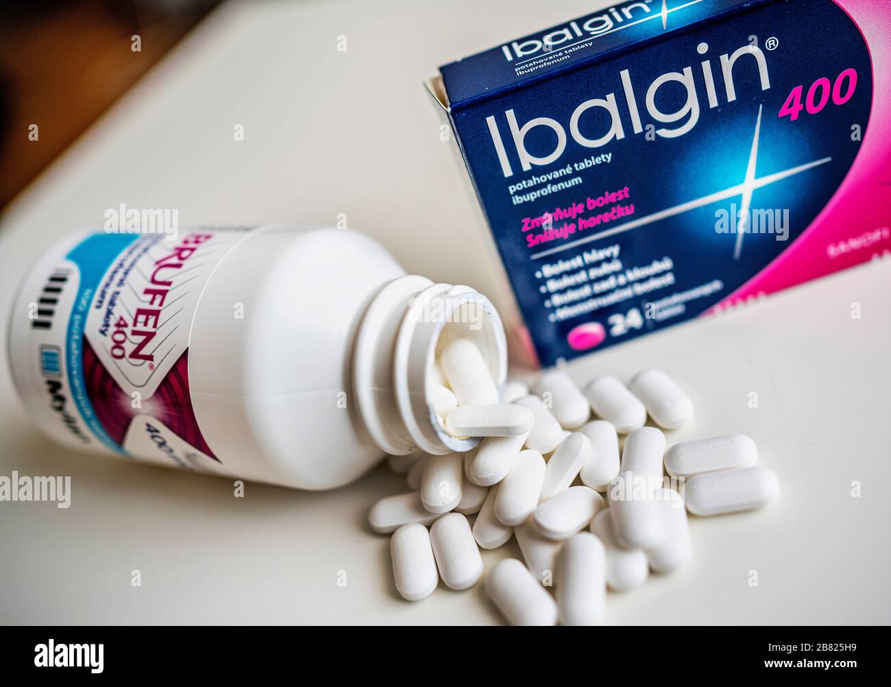 Brufen, Ibalgin, ibuprofen, anti-inflammatory drugs, medicine, pills ...