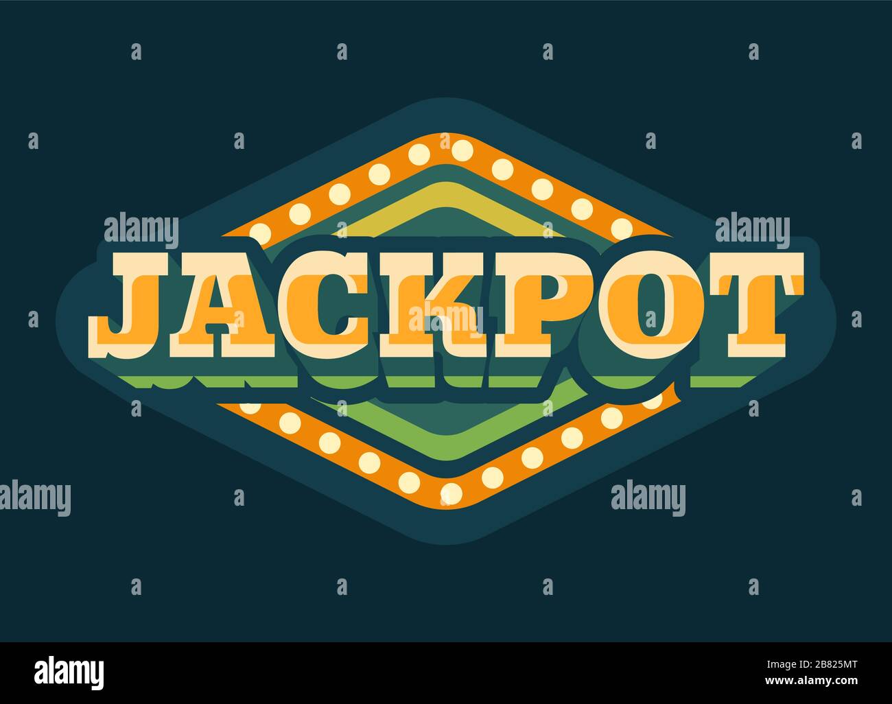 Jackpot vector vectors hi-res stock photography and images - Alamy