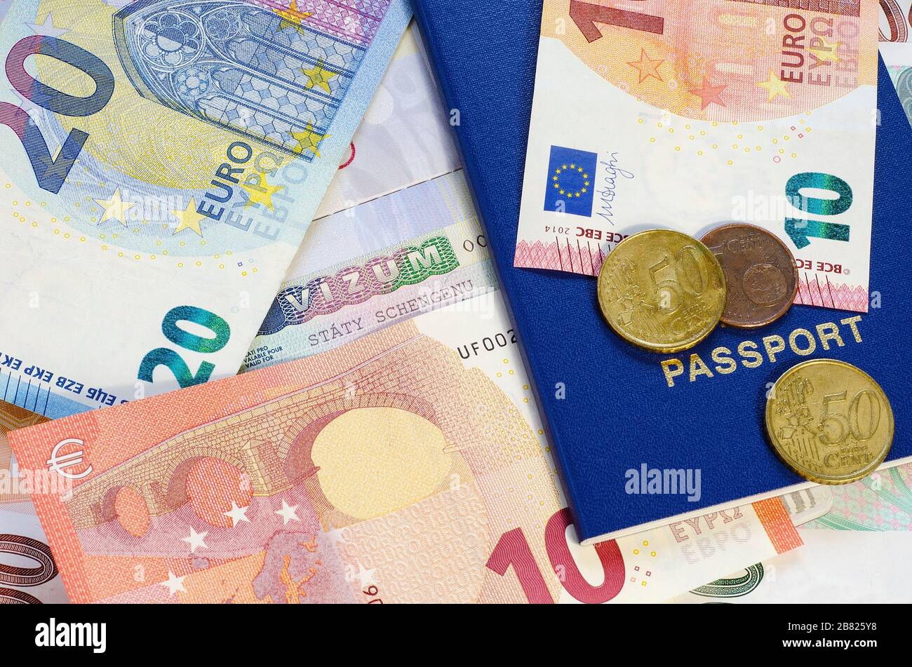 Schengen currency hi-res stock photography and images - Alamy