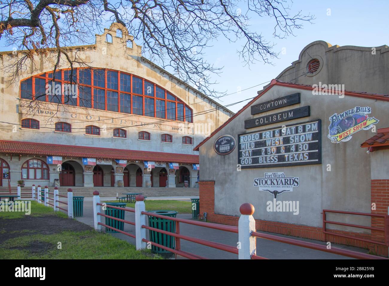 the old cowtown coliseum and rodeo stadium in stockyard district of ... the old cowtown coliseum and rodeo stadium in stockyard district of ...