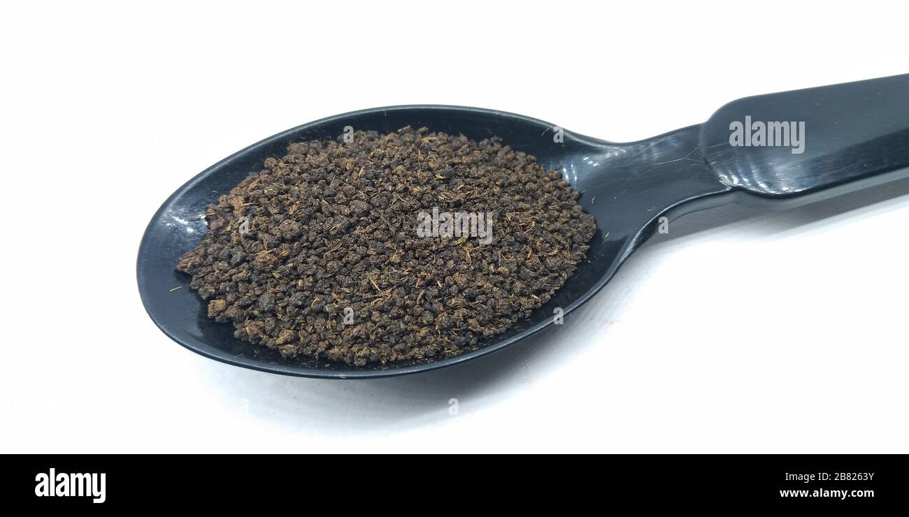 A picture of chai patti Stock Photo - Alamy