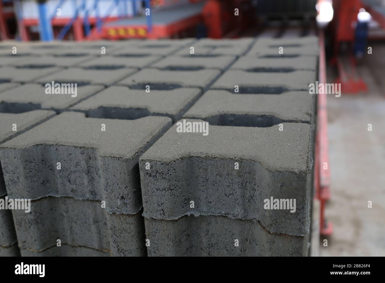 A paving stone factory in Turkey Stock Photo - Alamy
