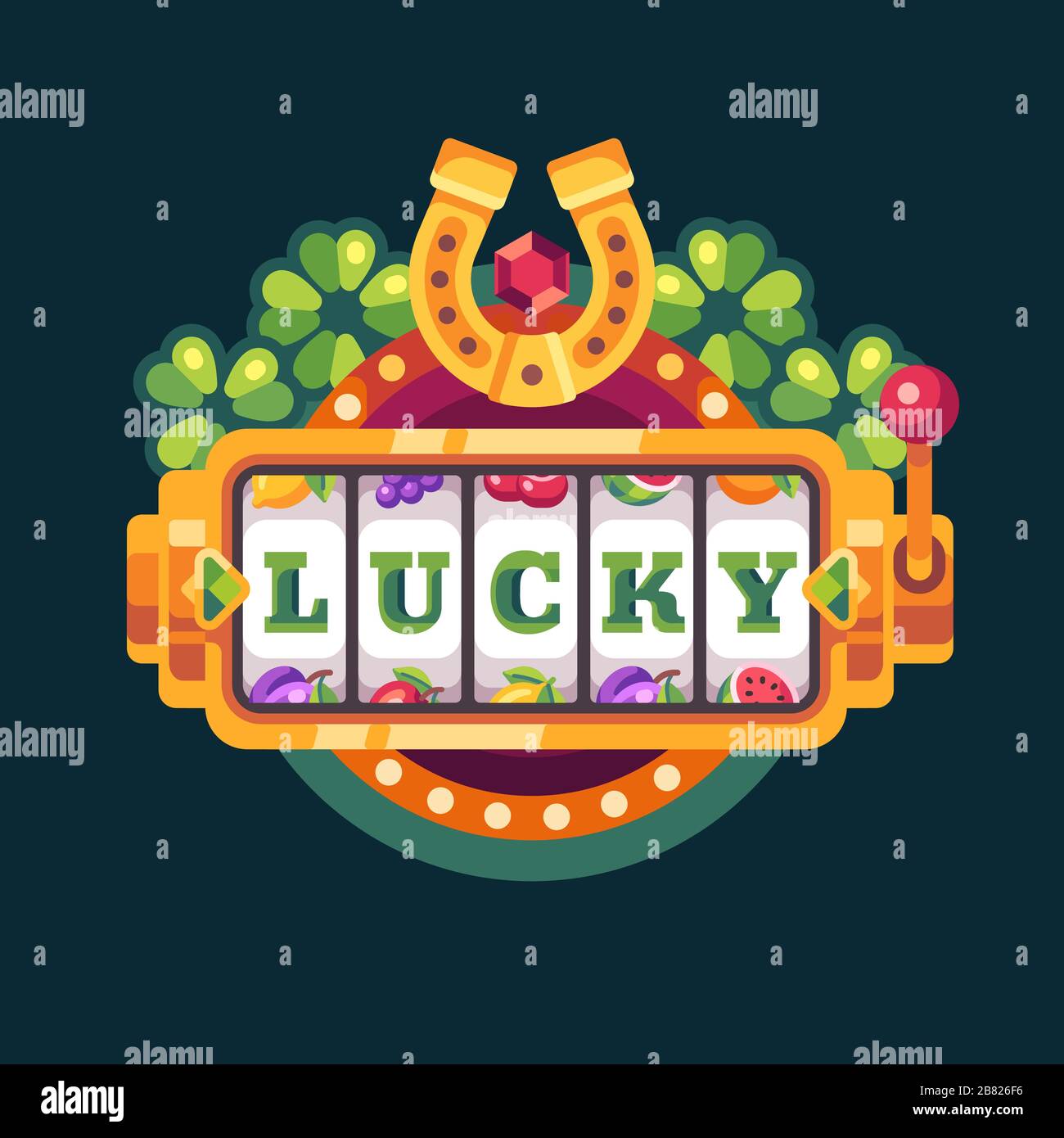 Horseshoe vector hi-res stock photography and images - Alamy