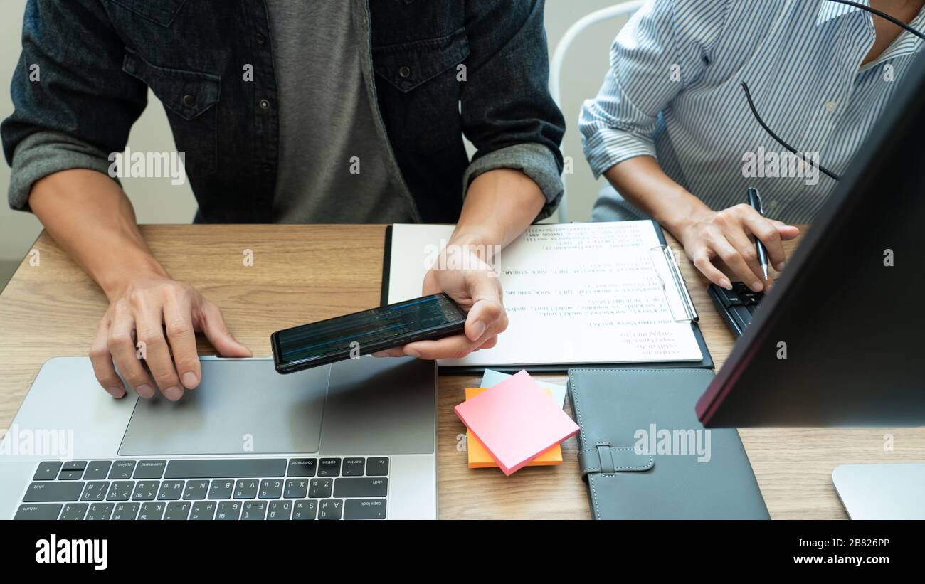 Collaborative work Software engineers website developer technologies or ...