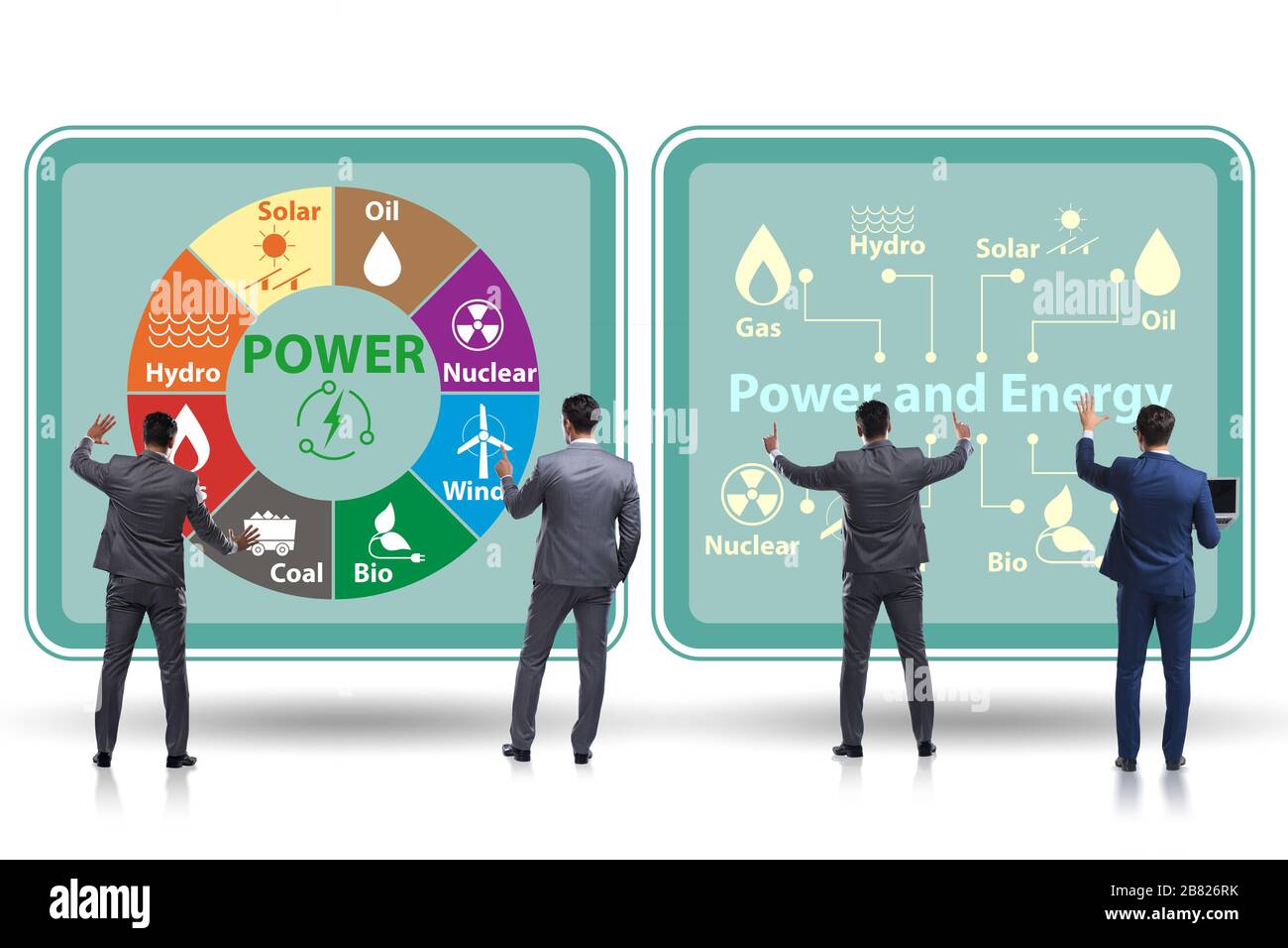 Virtual power plant Cut Out Stock Images & Pictures - Alamy