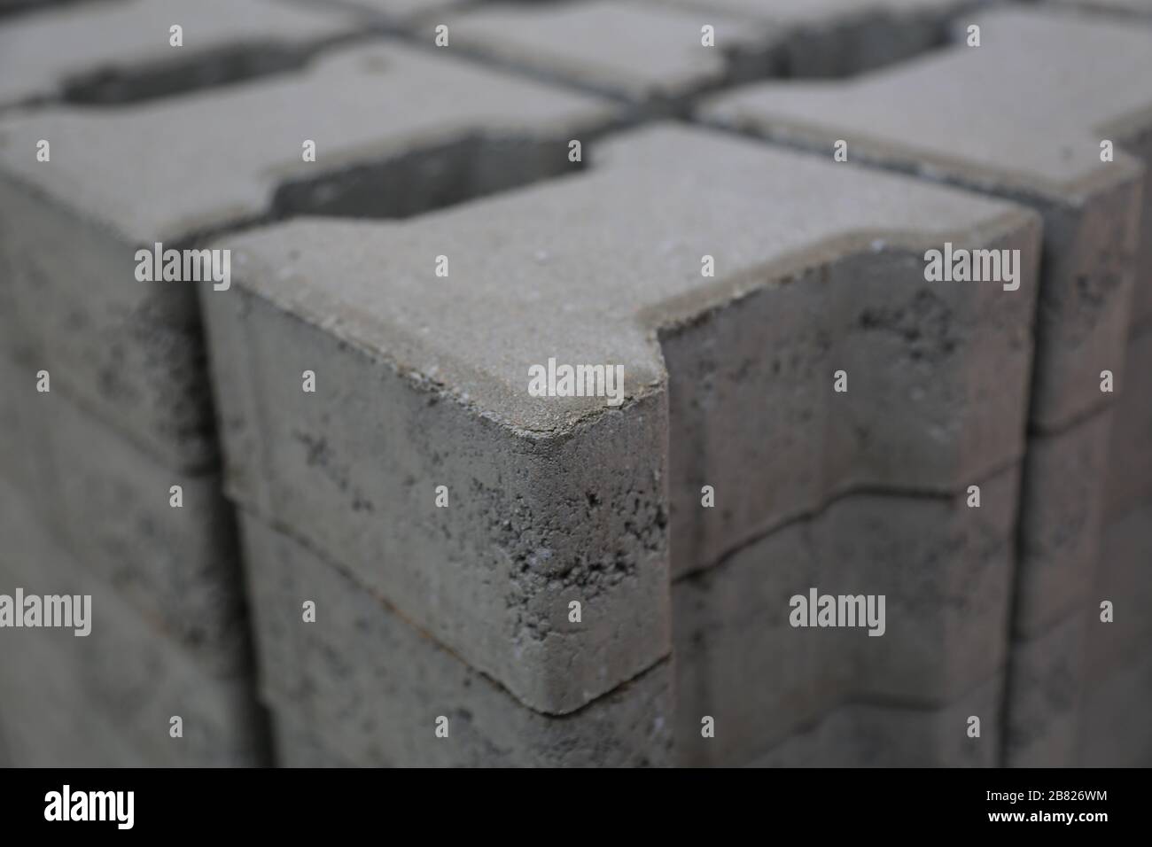 A paving stone factory in Turkey Stock Photo - Alamy