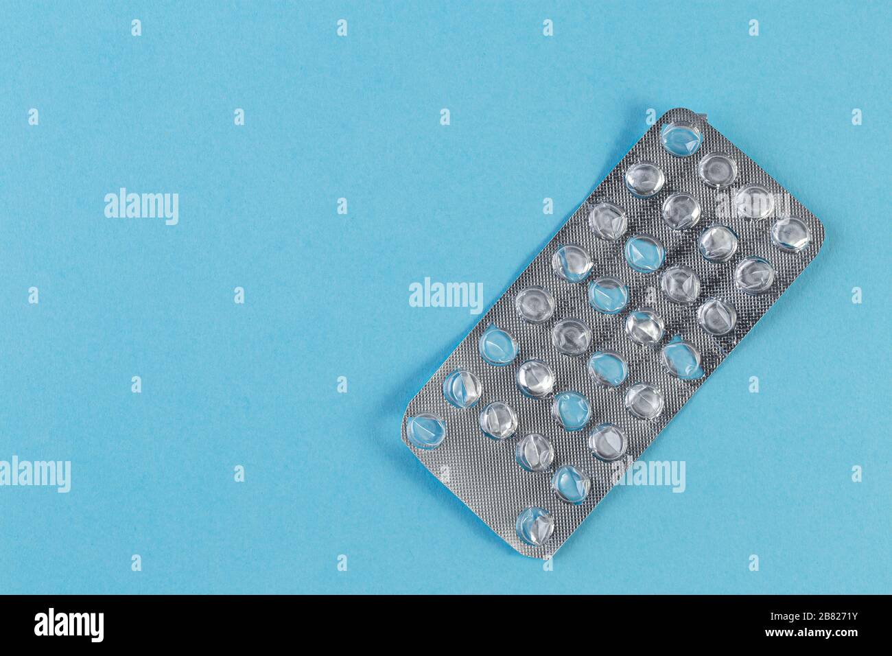 Empty blister pack tablets hi-res stock photography and images - Alamy