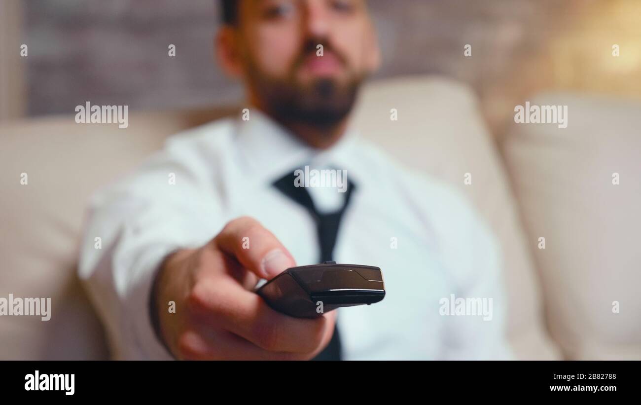 Using remote control switching hi-res stock photography and images - Alamy