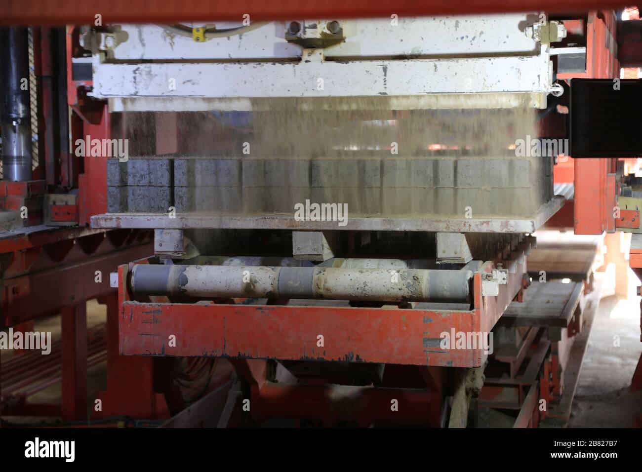 A paving stone factory in Turkey Stock Photo - Alamy