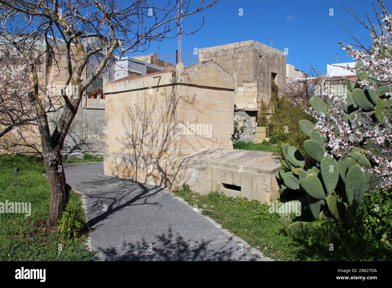 ste agatha catacombs in rabat (malta Stock Photo - Alamy