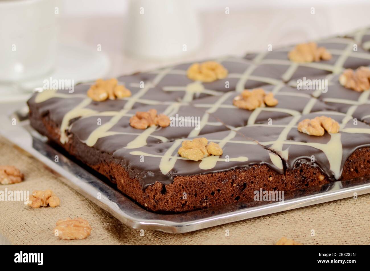 Homemade cake from Turkish cuisine Stock Photo - Alamy