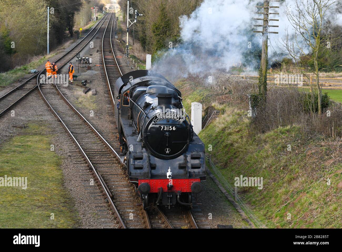 Steam train great central station hi-res stock photography and images ...