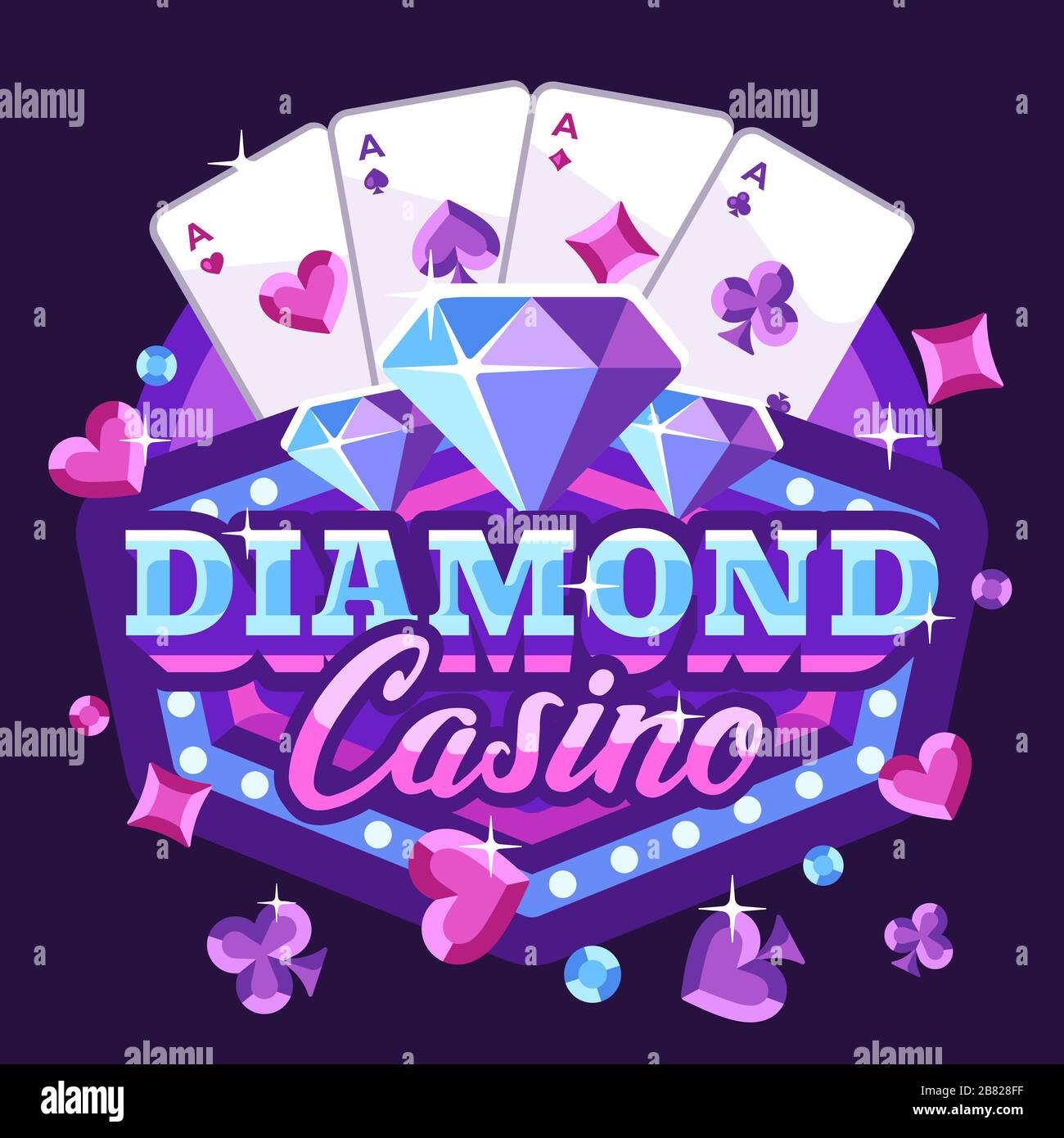 Playing cards vector vectors hi-res stock photography and images - Alamy