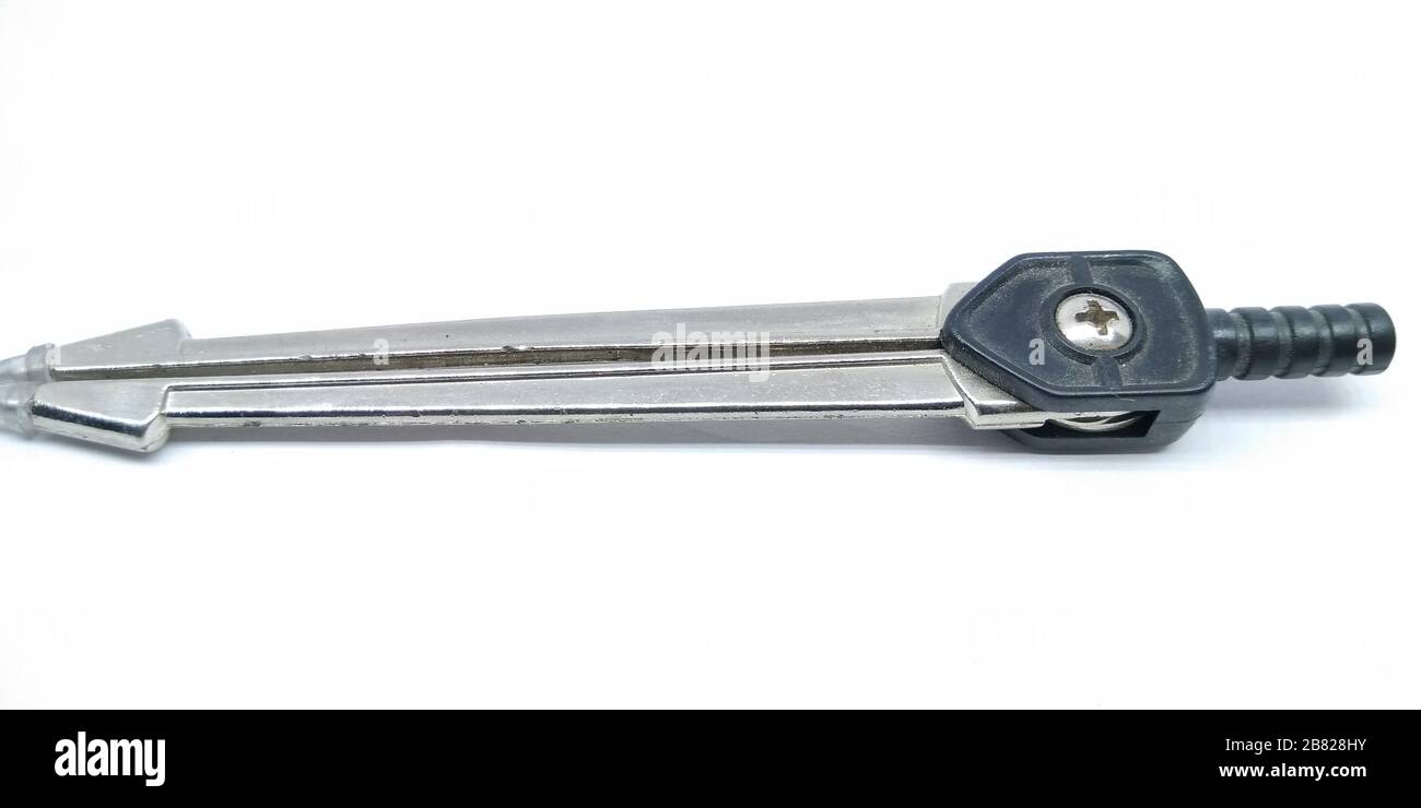 A picture of school compass Stock Photo - Alamy