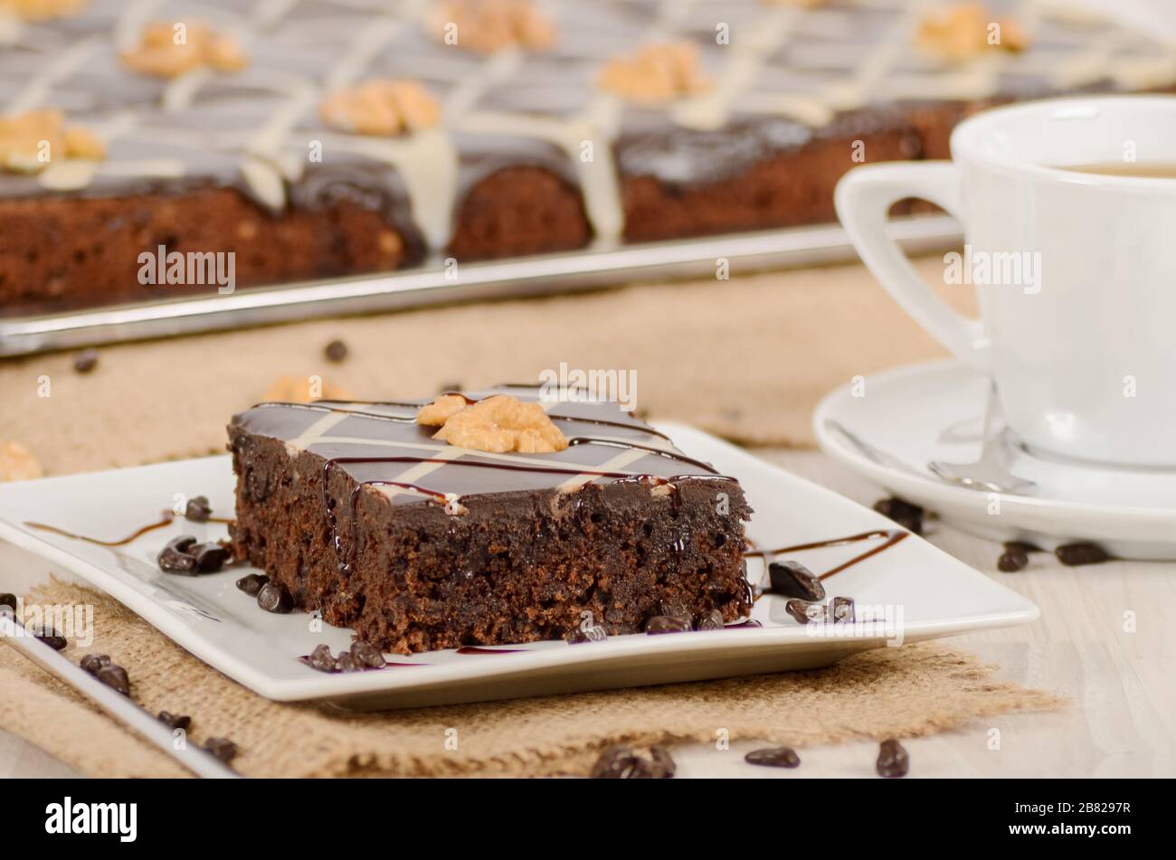 Homemade cake from Turkish cuisine Stock Photo - Alamy