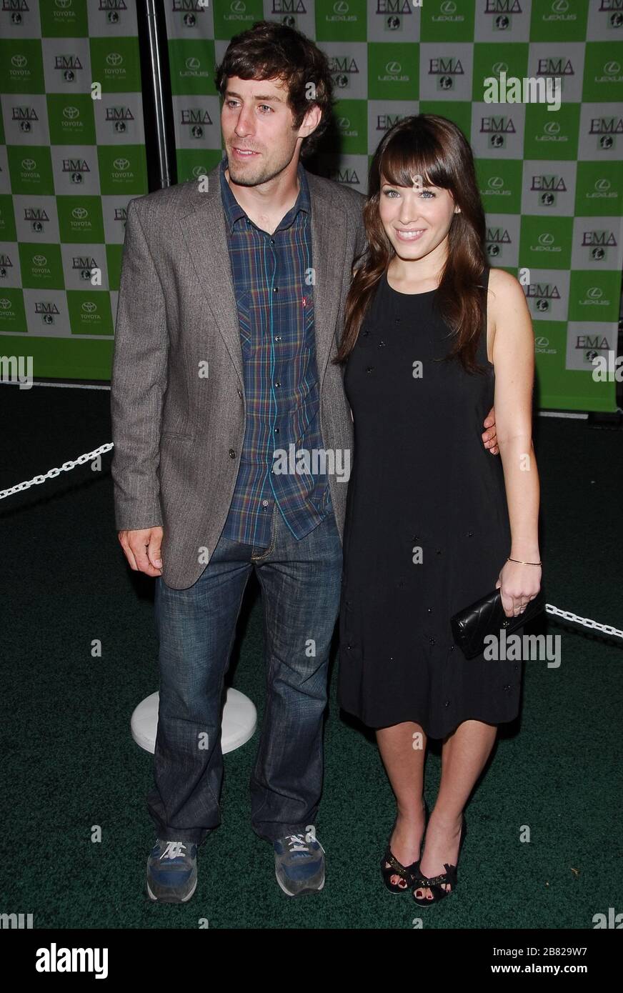 Josh Cooke and Marla Sokoloff at the 16th Annual Environmental Media ...