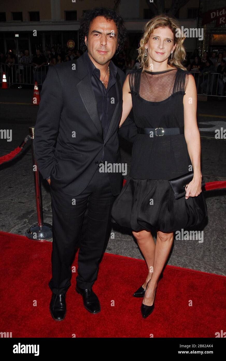 Director Alejandro Gonzalez Inarritu and Wife Maria Hagerman Gonzalez ...