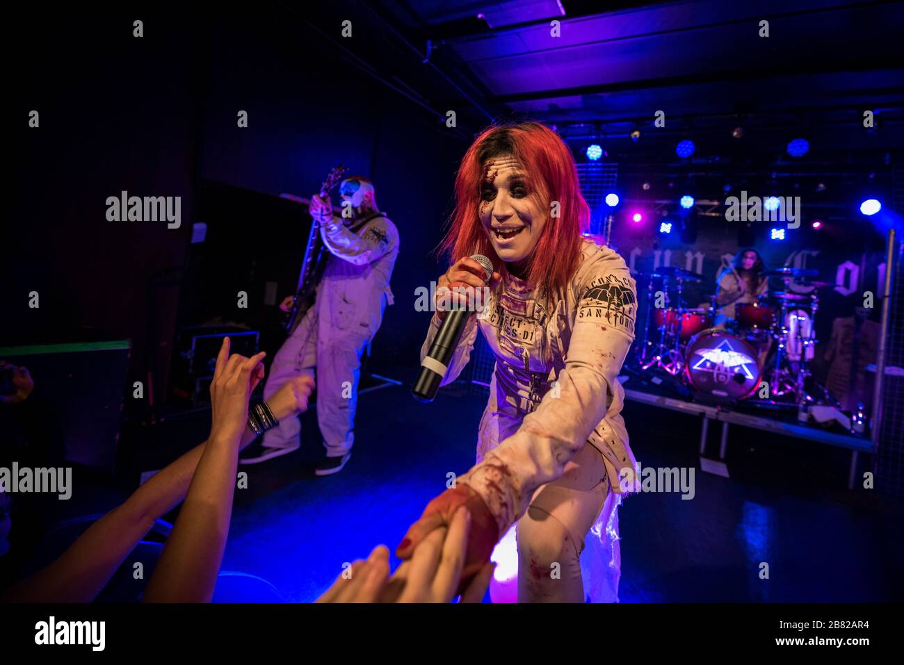 Copenhagen, Denmark. 28th, October 2016. The Italian gothic matal band ...