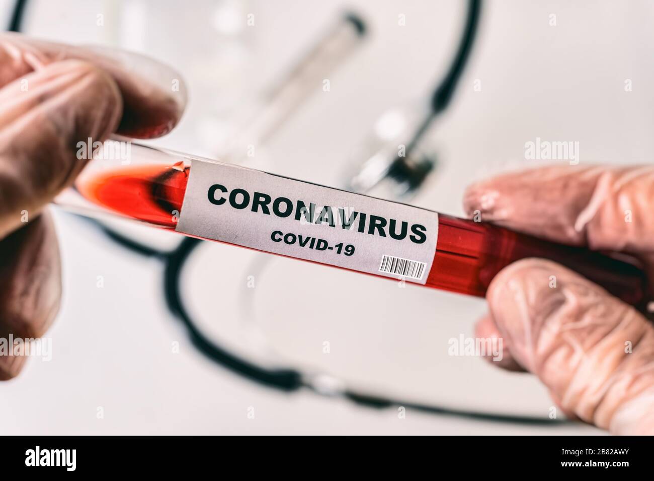 Clinical red sample hi-res stock photography and images - Alamy