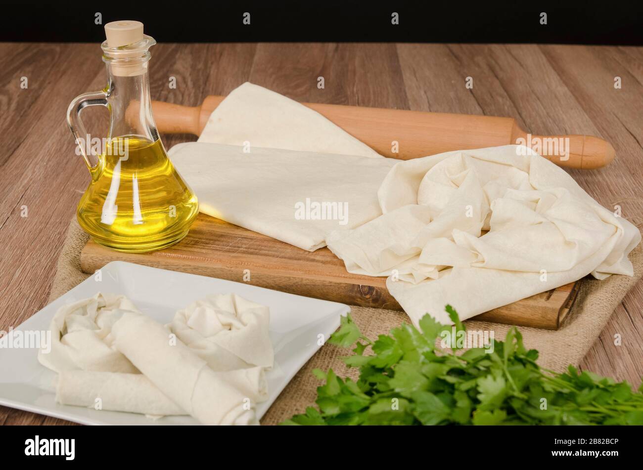 Traditional Turkish flatbread, Yufka Bread or philo dough bread -YUFKA ...