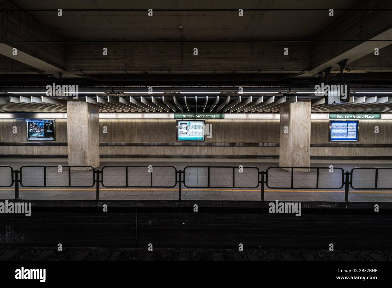 Brussels Metro High Resolution Stock Photography and Images - Alamy