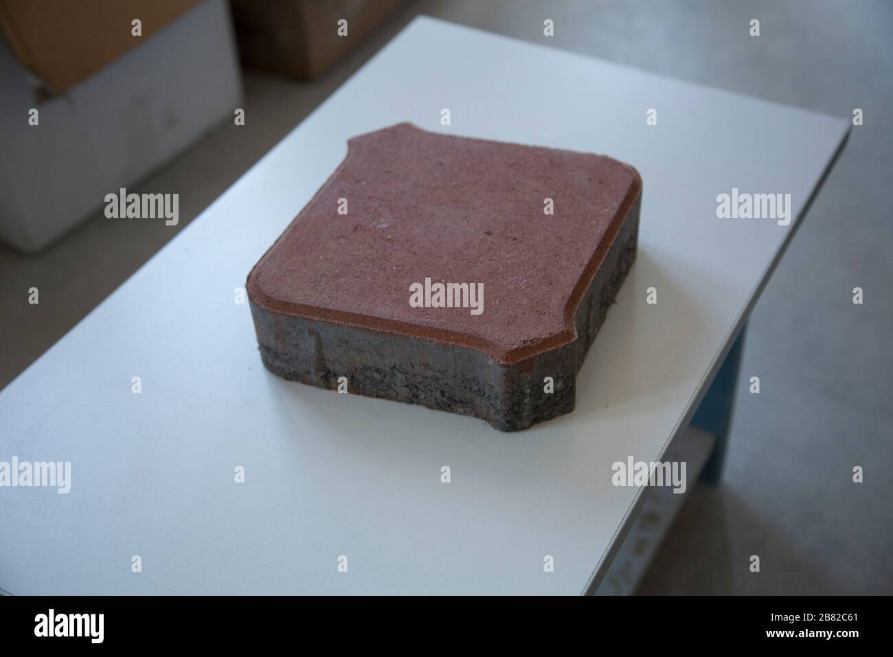 A paving stone factory in Turkey Stock Photo - Alamy