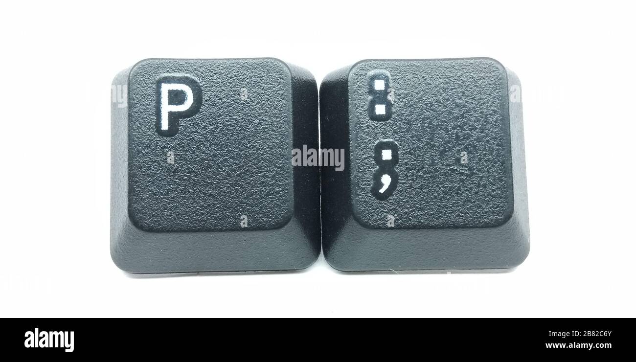 A picture of keyboard keys Stock Photo - Alamy