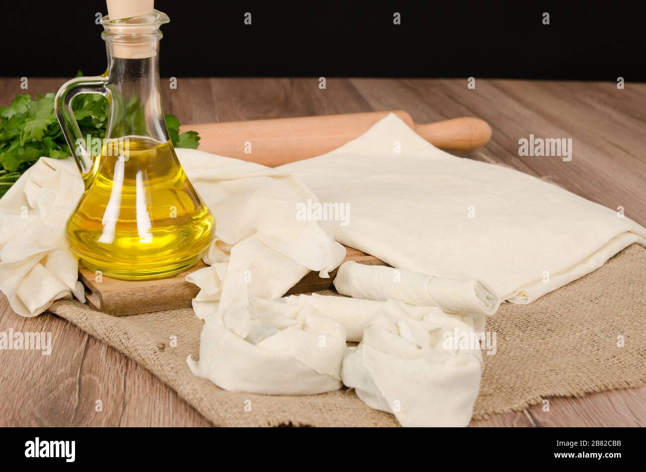 Traditional Turkish flatbread, Yufka Bread or philo dough bread -YUFKA ...