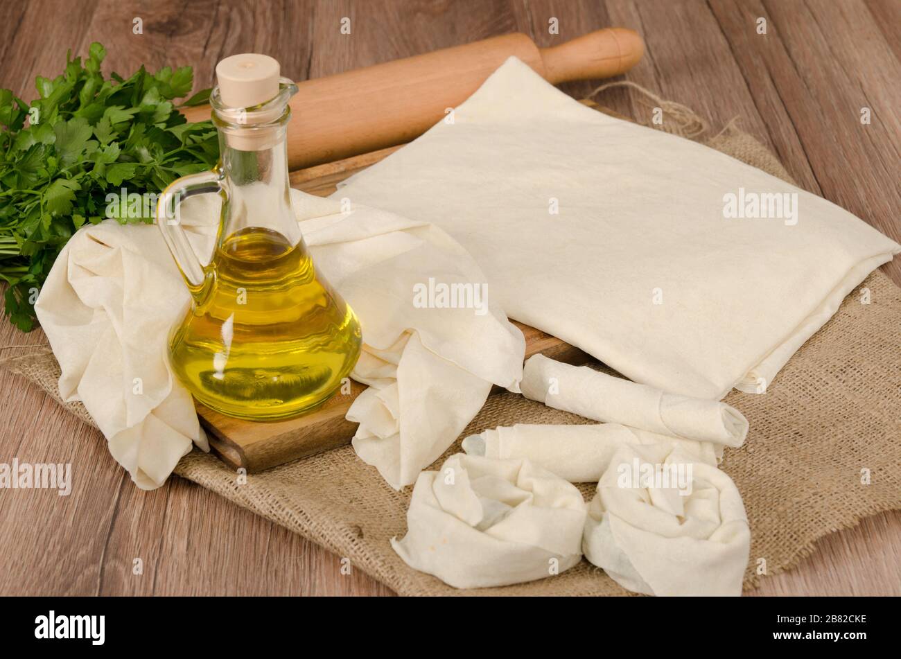 Traditional Turkish flatbread, Yufka Bread or philo dough bread -YUFKA ...
