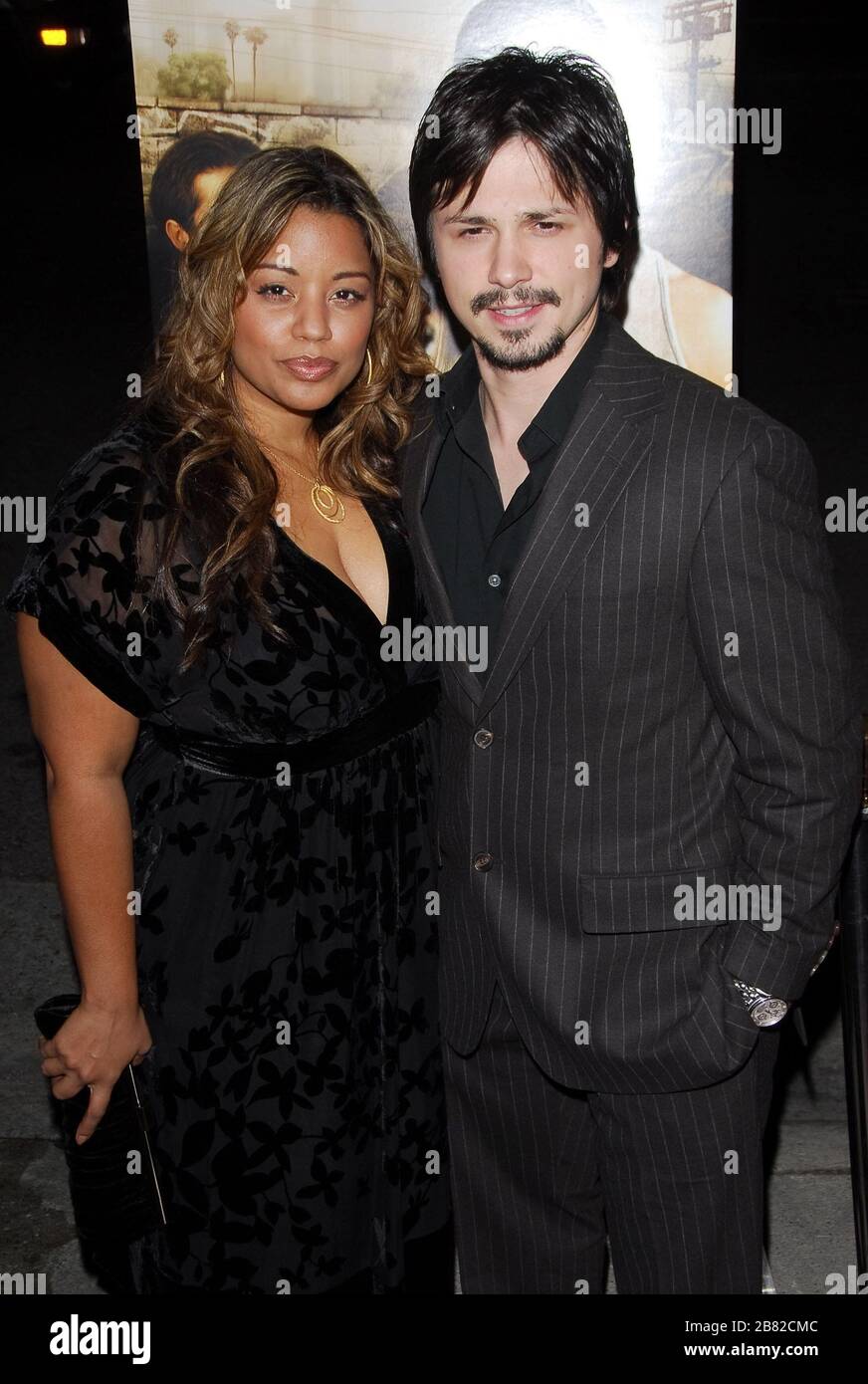 Freddie rodriguez and wife elsie hi-res stock photography and images ...