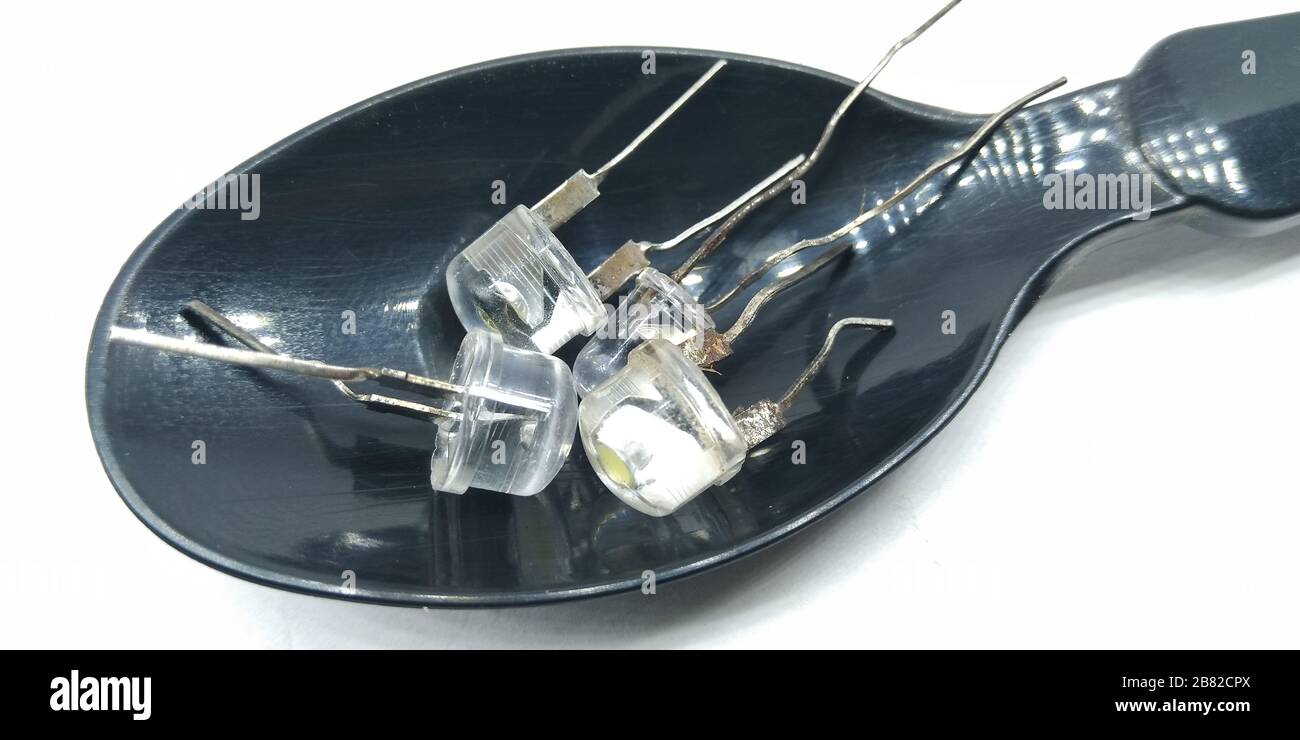 A picture of led light bulbs Stock Photo - Alamy